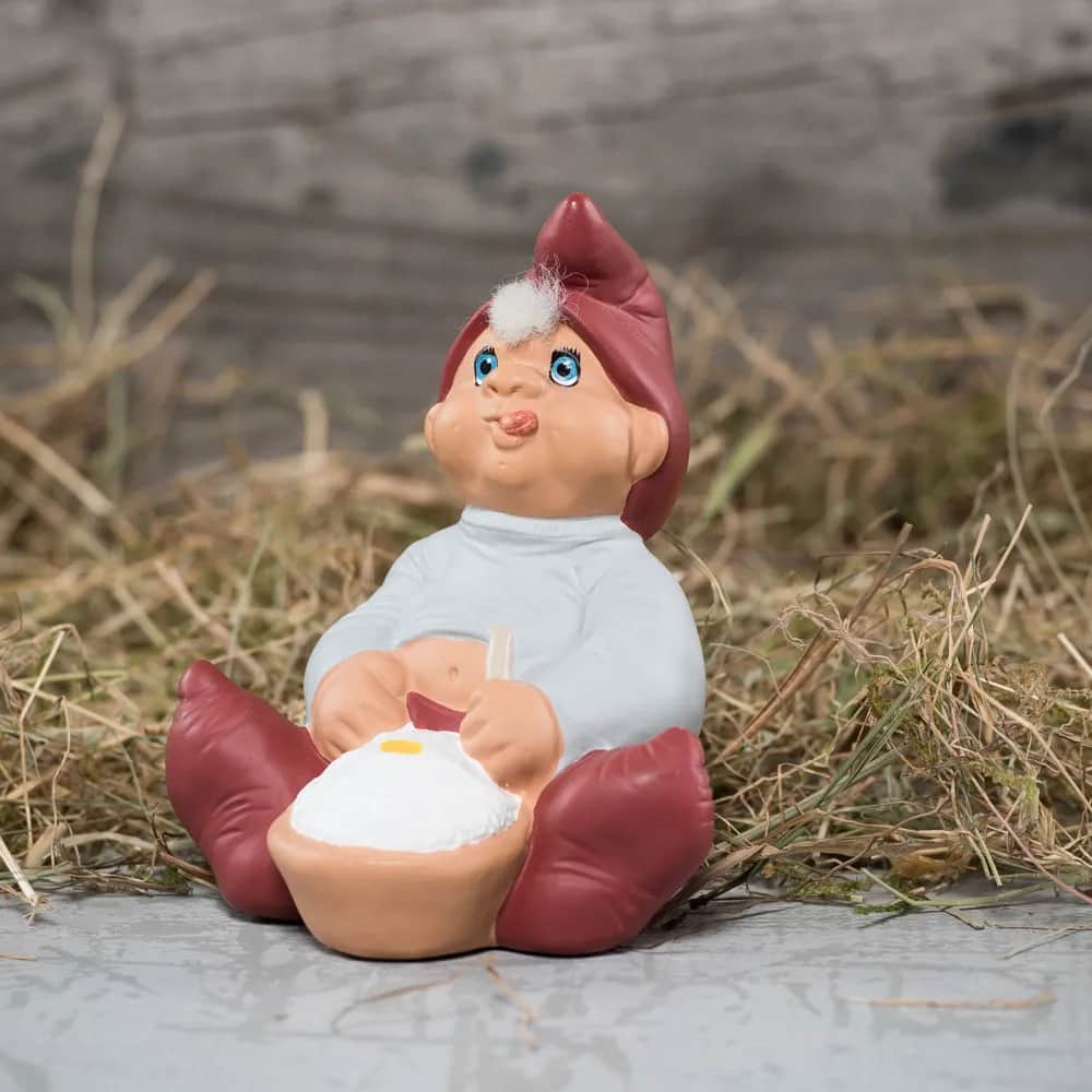 Klarborg - Årsnissepar 2004 Clara & Conrad - H 13 cm - Keramik - Rød ...