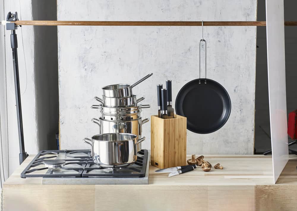 Fiskars - Sensei Knivblok - 6 dele - 5 knive + knivblok - Træ/stål | Imerco