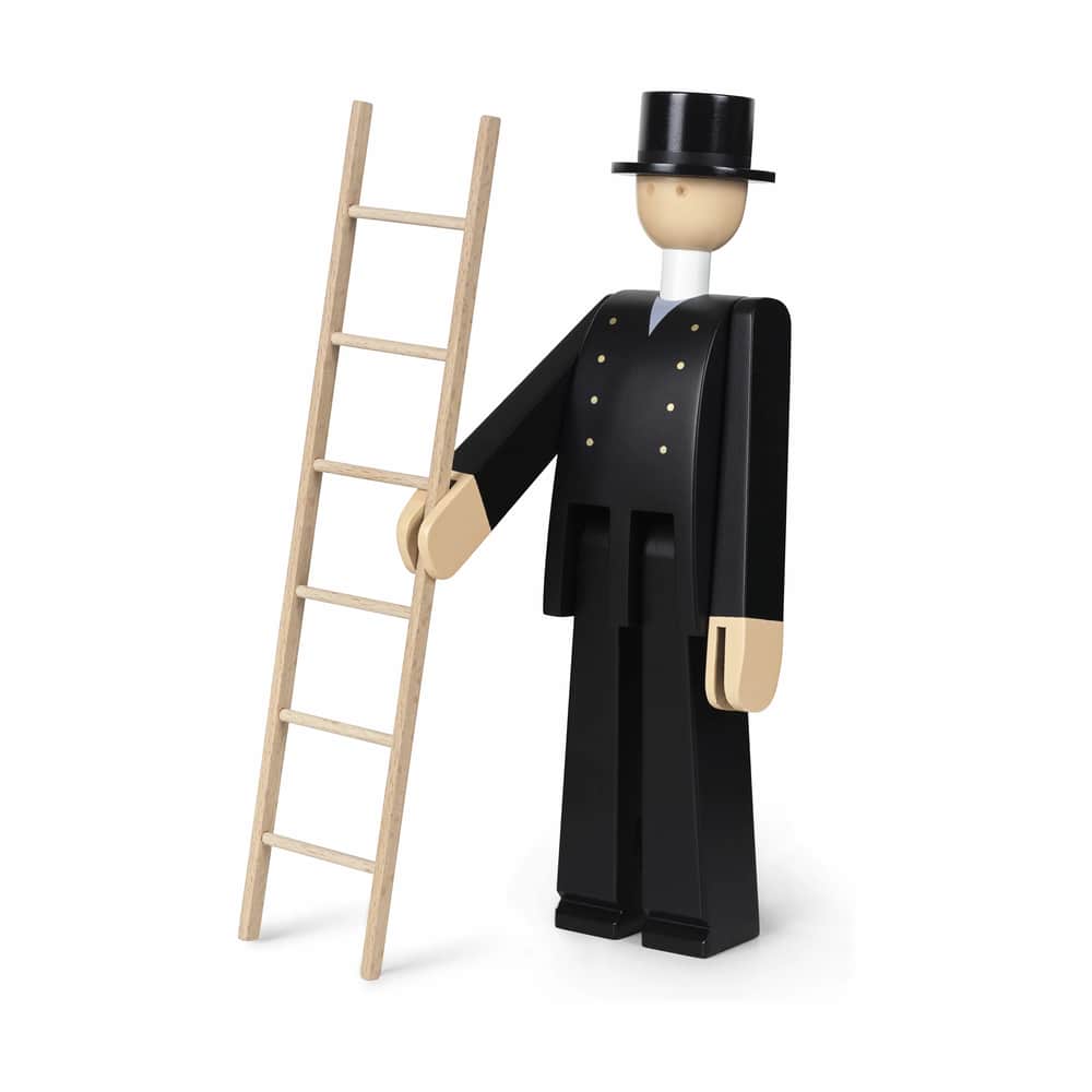 Kay Bojesen - Skorstensfejer - H 20,5 cm - Bøgetræ - Sort | Imerco