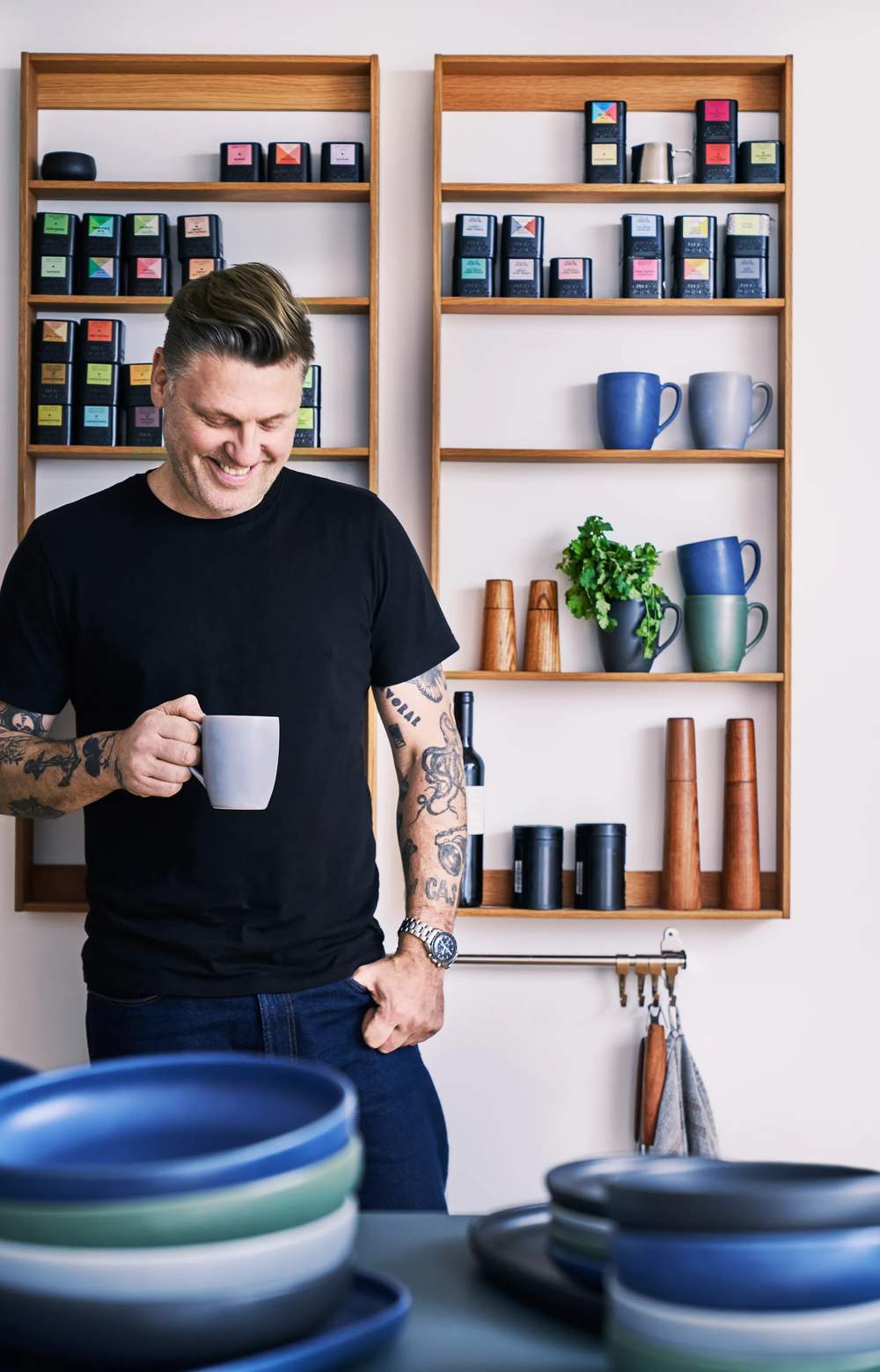 Timm Vladimir Kitchen - Krus - 0,40 liter - Stentøj - Blå | Imerco