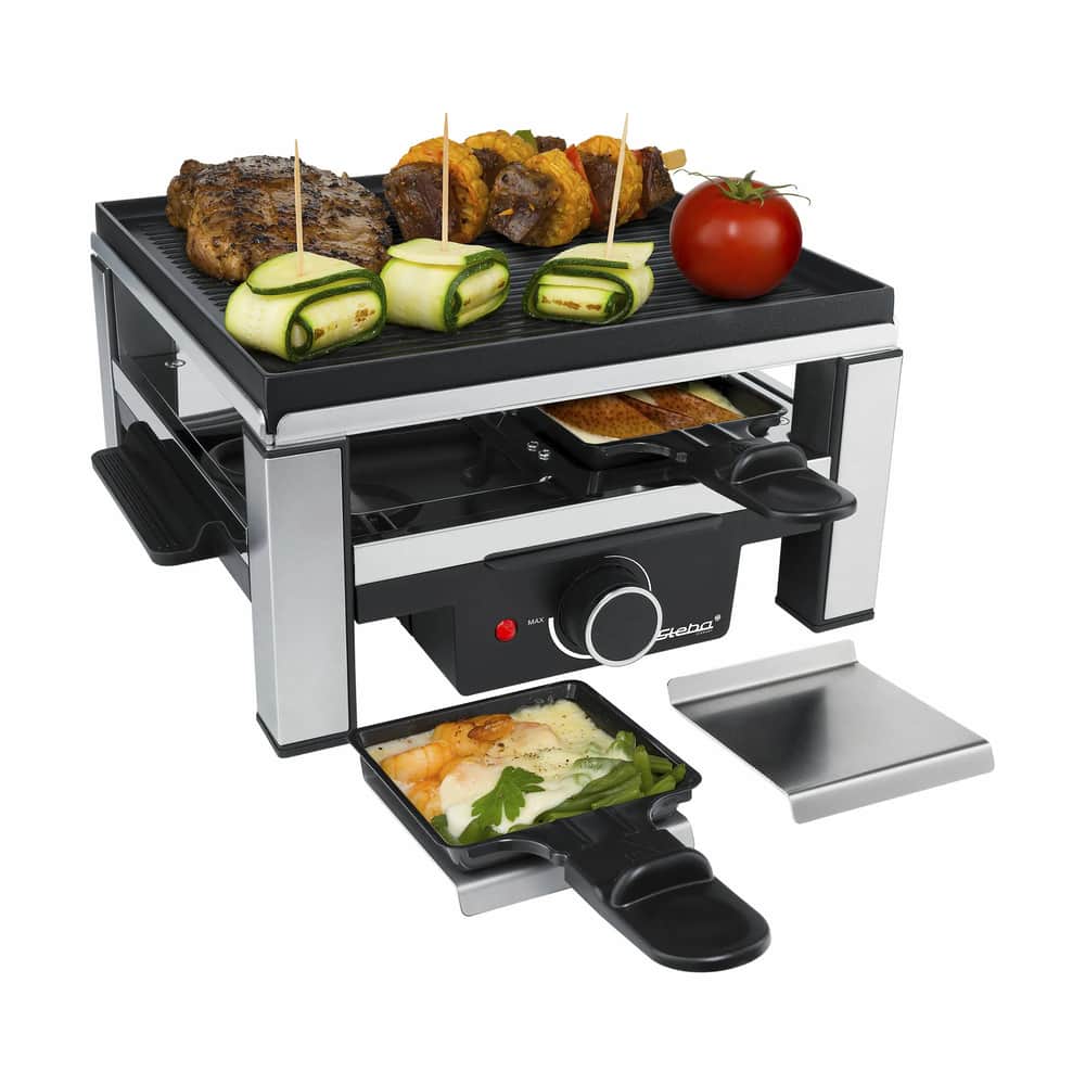 Steba - Raclette m/cast - Til 4 personer - 900 Watt | Imerco