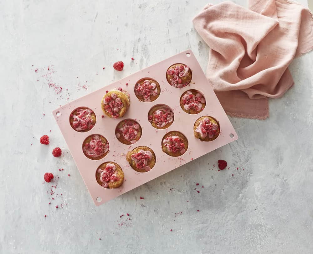 by Ditte Julie - Muffinform - Til 12 stk. - Silkone - Rosa | Imerco