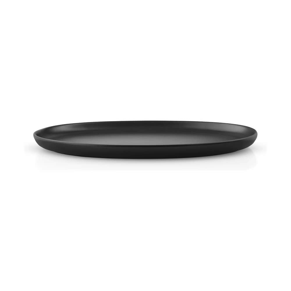 Eva Solo - Nordic Kitchen Oval Tallerken - Ø 32 cm - Stentøj - Sort ...