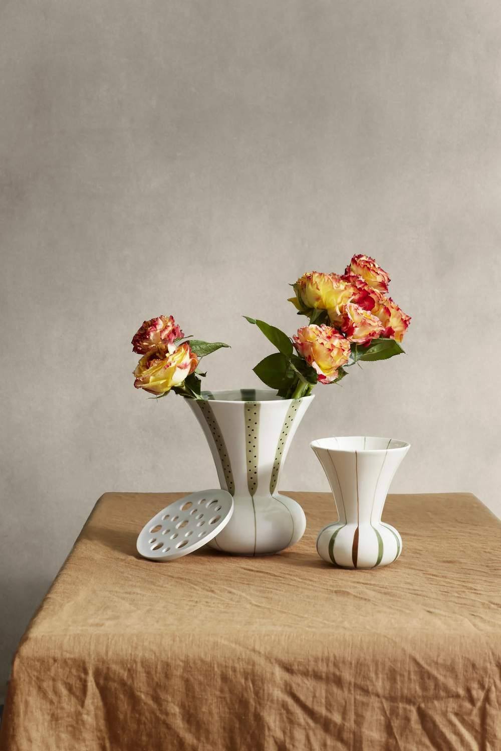 Kähler - Signature Vase - H 15 cm - Stentøj - Multifarvet | Imerco