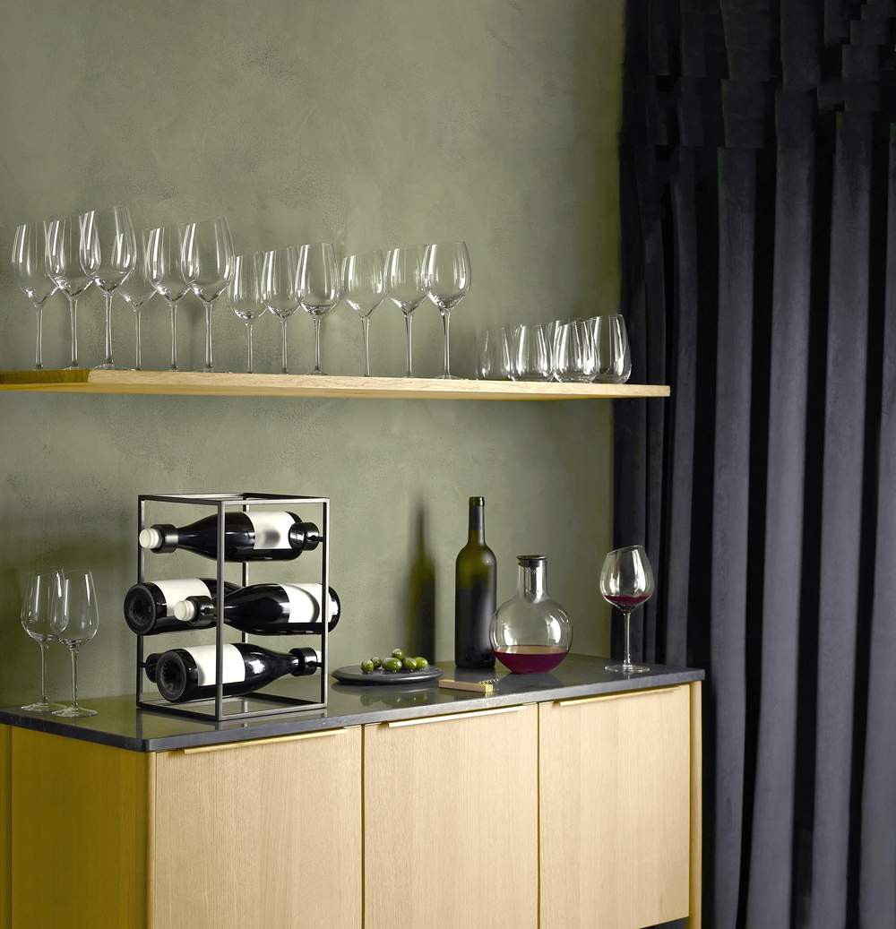 Eva Solo - Nordic Kitchen Vinkube - 6 flasker - Metal - Sort | Imerco