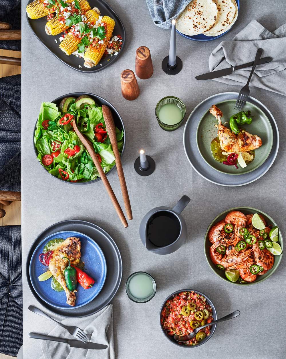 Timm Vladimir Kitchen - Tallerken - Ø 17,5 cm - Stentøj - Blå | Imerco