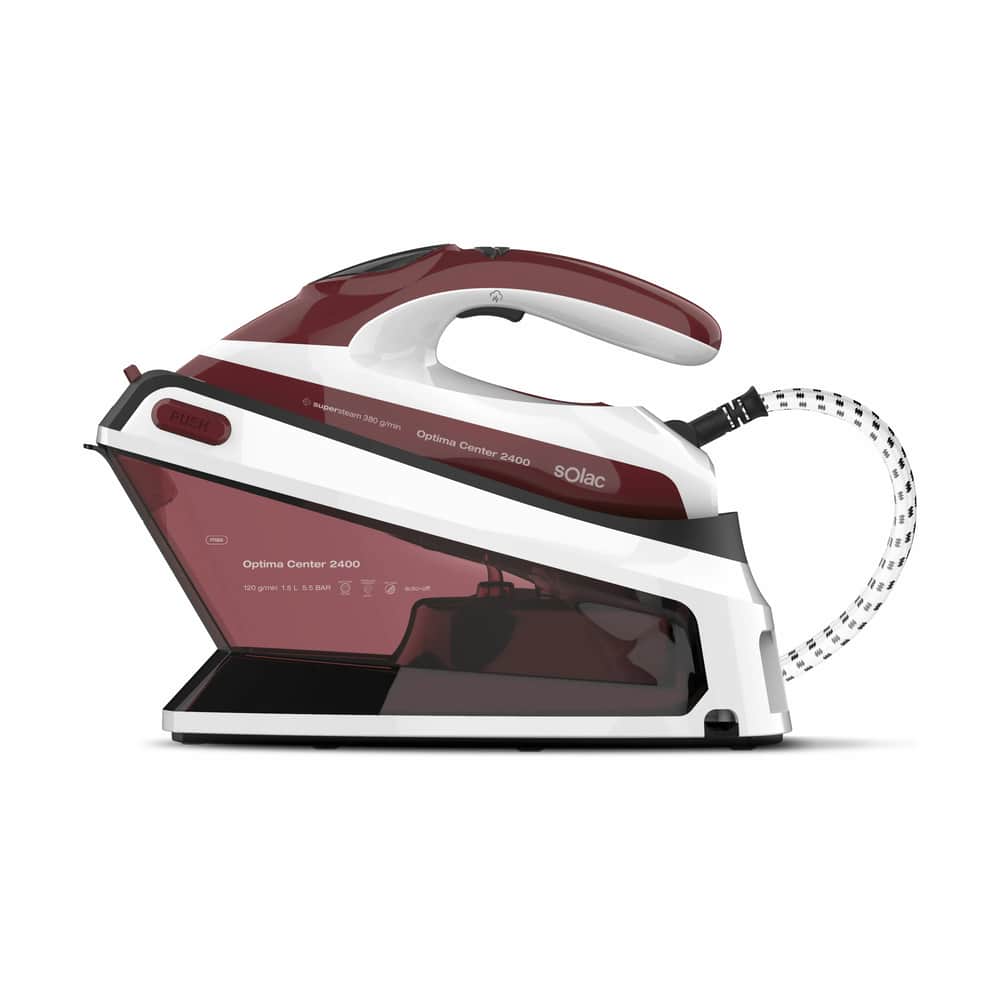 Solac - Optima Dampstation - 5,5 bar tryk - Vandtank 1,5 liter | Imerco