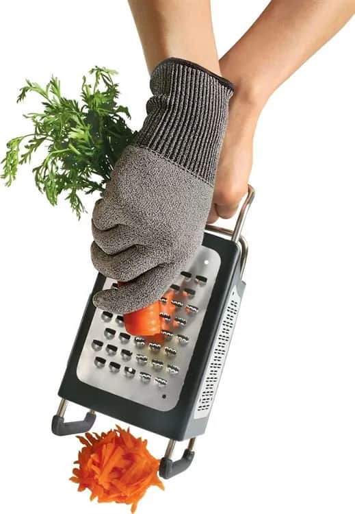 Microplane - Skæreresistent Handske - One size - Antracitgrå | Imerco