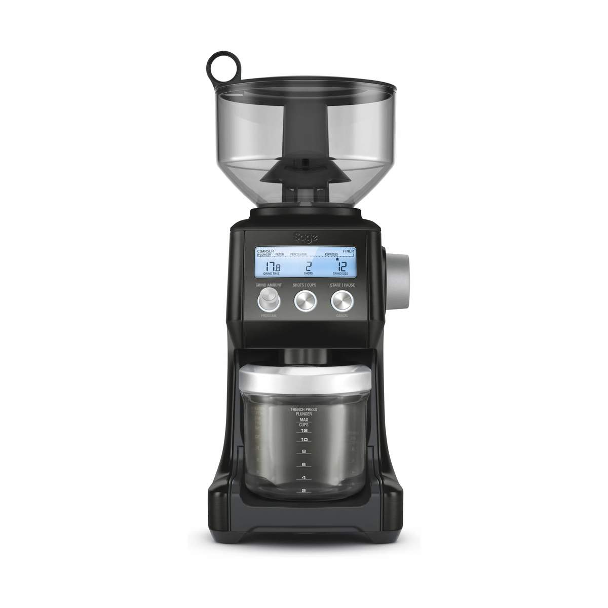 Sage - The Smart Grinder Pro Kaffekværn - 450 gram - 25 indstillinger ...