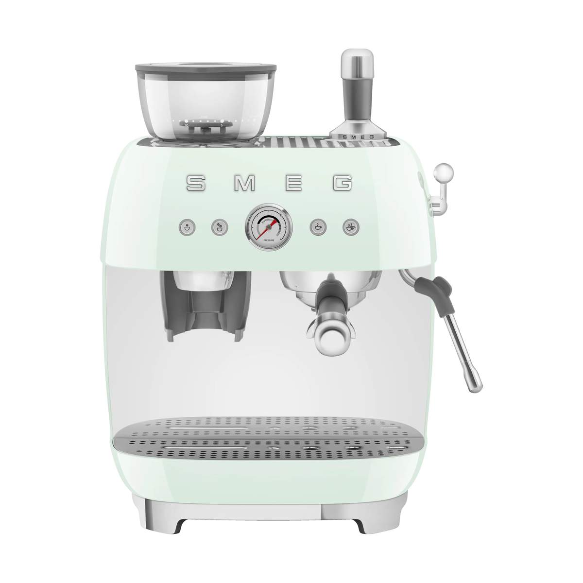 Køb 50's Style Espressomaskine fra Smeg 20 bar - 2 kopper - Thermoblock ...
