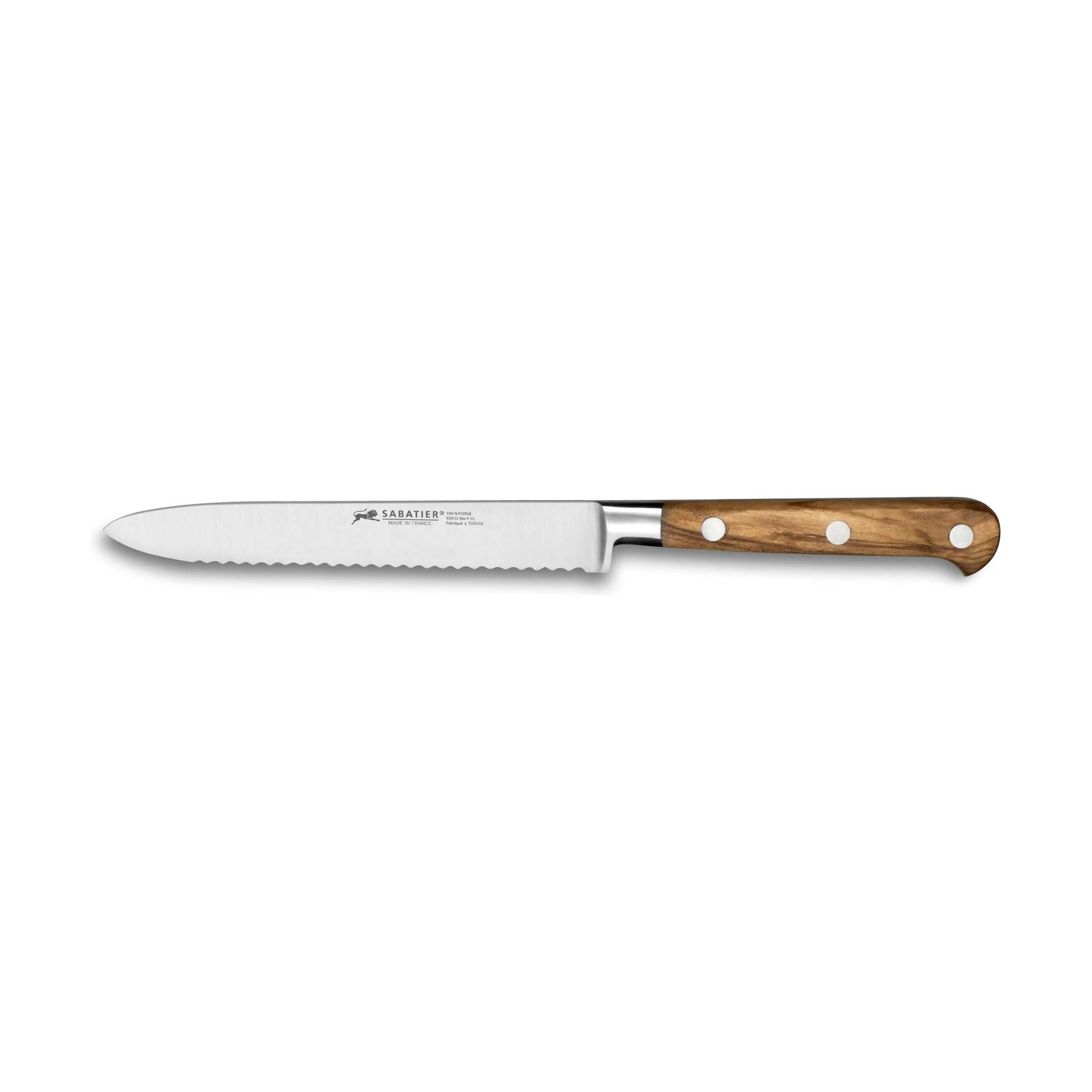 Lion Sabatier - Ideal Provence Tomatkniv - L 12 cm - Rustfrit stål ...
