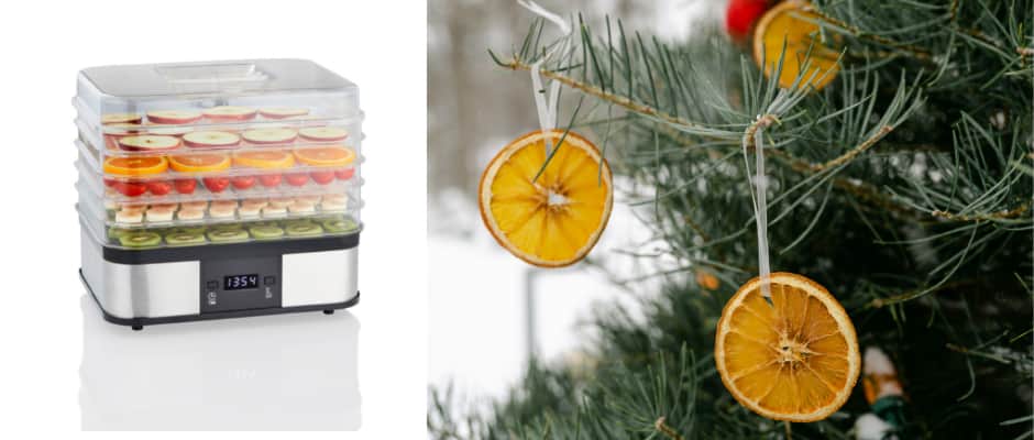 Naturlig julepynt: Tørrede appelsiner i skiver | Imerco