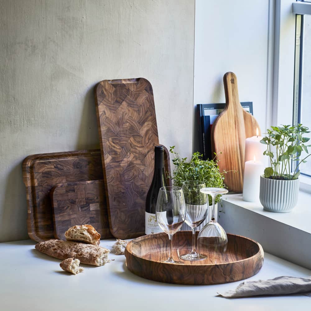 Skærebræt i træ: Sådan vedligeholder du det | Imerco