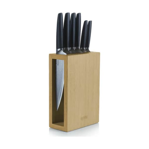 RISVIG Design - Lignus Knivblok - H 27 x B 17 x L 9 cm - Egetræ | Imerco