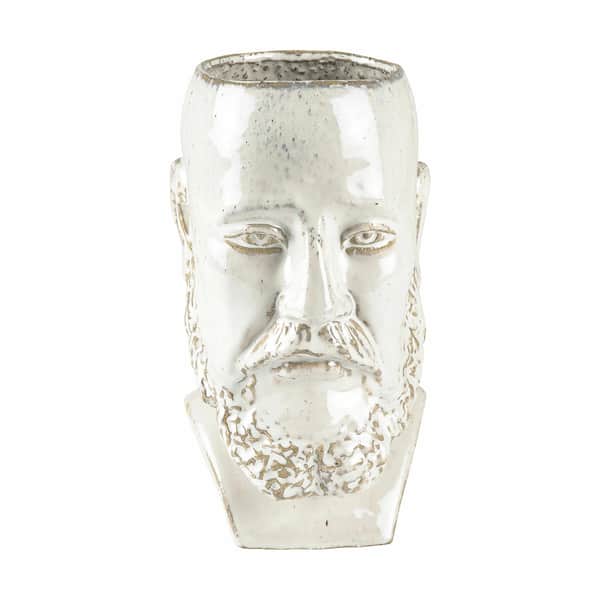 Villa Collection - Vase - H 26 cm - Stentøj - Hvid | Imerco