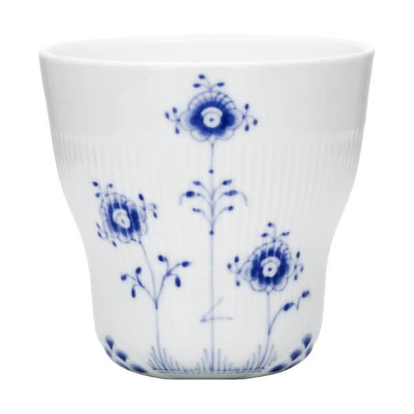Royal Copenhagen - Blå Elements Termokop - 35 cl - Porcelæn - Koboltblå/hvid | Imerco