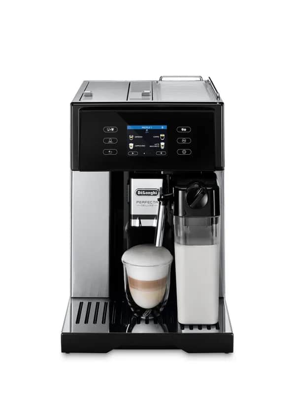 DeLonghi - Perfecta Deluxe Espressomaskine ESAM460.75.MB - 15 bar - 11 ...