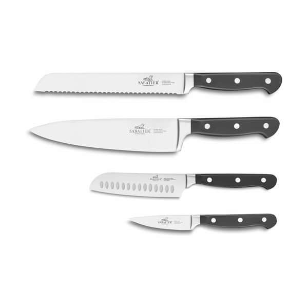 Lion Sabatier - Pluton Knivsæt - 4 dele - 4 dele - Rustfrit stål/POM ...