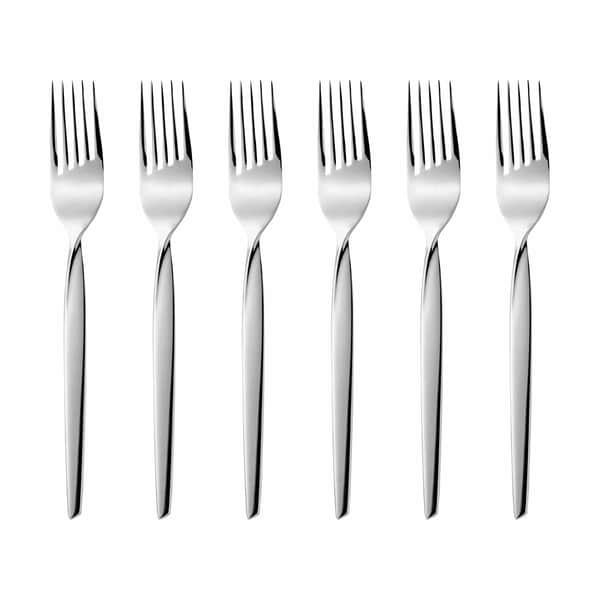 Gense - Twist Kagegaffel - 6 stk. - L 16 cm - Rustfrit stål - Blank ...