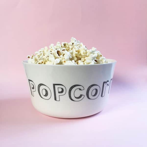 Liebe - Skål - Popcorn - Ø 19 cm - Porcelæn - Hvid | Imerco