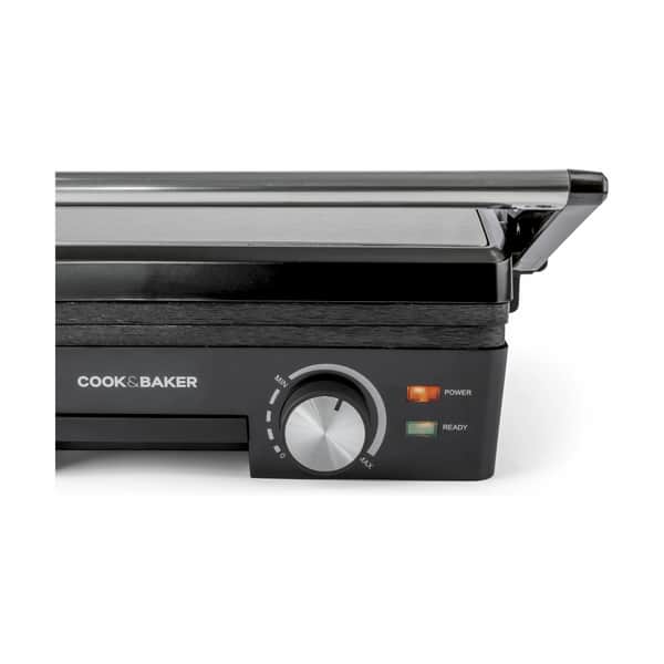 Cook & Baker - Mini paninigrill - 1600 watt - Keramisk belægning | Imerco