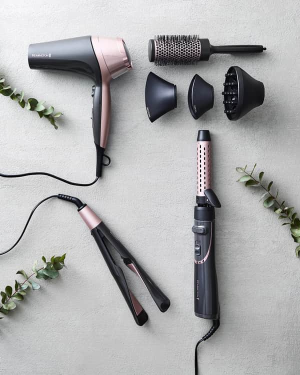 Remington - Curl Confidence 2-i-1 Glatte- og krøllejern - Op til 235°C ...