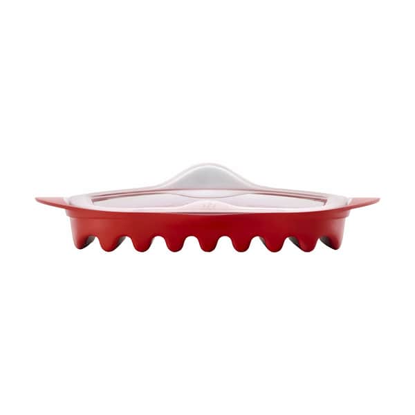 Lékué - Bacon Maker - L 28 x B 25 cm - BPA-fri plast - Rød | Imerco