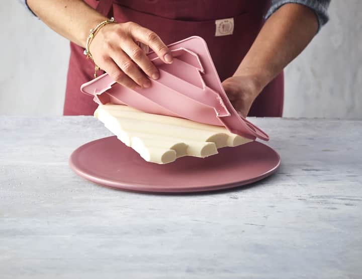 by Ditte Julie - Silikoneform - Diagonale buer - H 3 x B 21 x L 21 cm ...