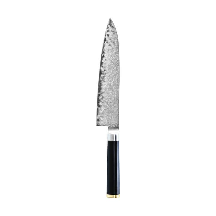 Timm Vladimir Kitchen - Kokkekniv - L 21 cm - Damaskusstål/POM/messing ...