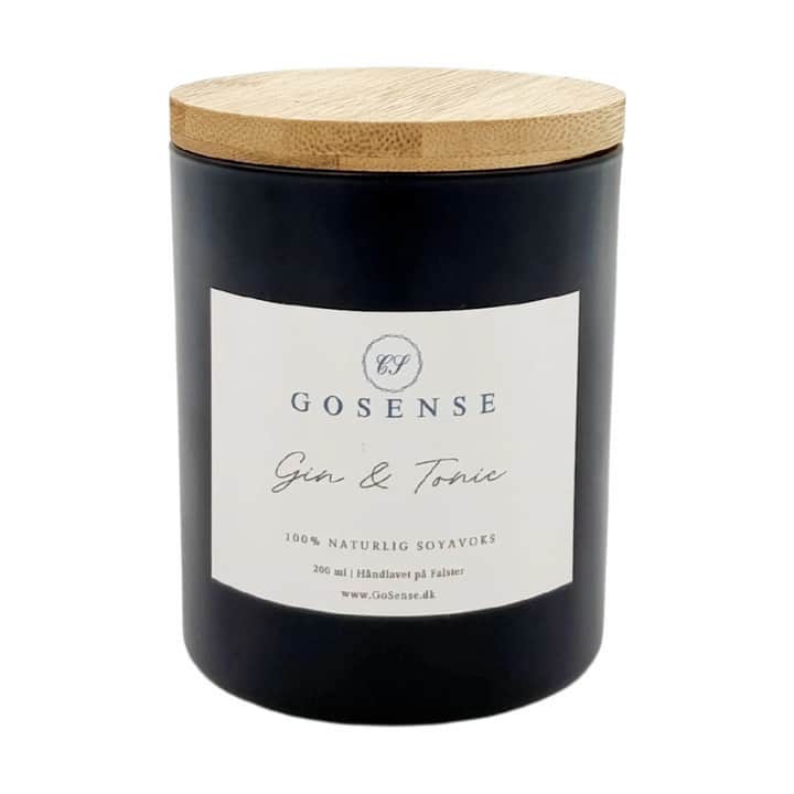 GOSENSE - Duftlys - Soyavoks - Gin&Tonic | Imerco