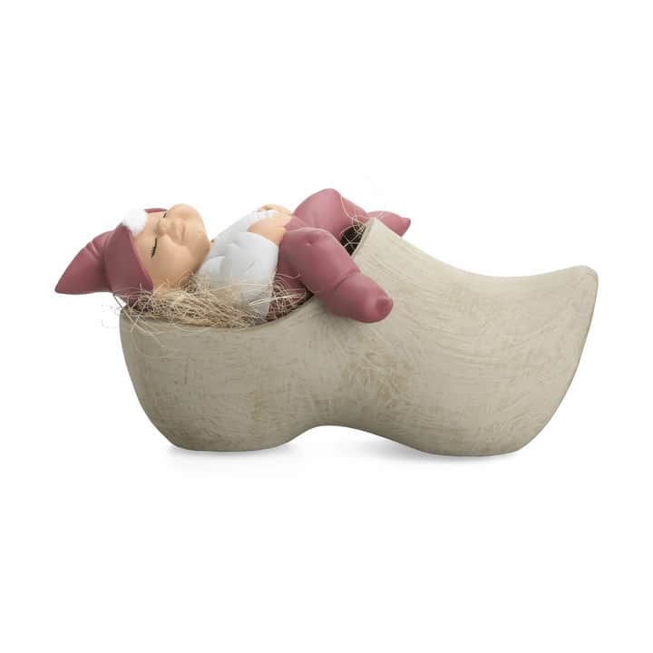 Klarborg - Nisse Store Jacob - H 20 cm - Keramik - Rød/ Grå | Imerco