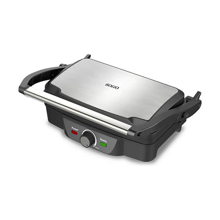 Sogo - Sandwichgrill - 1000 Watt - Non-stick-belægning - Cool-touch ...